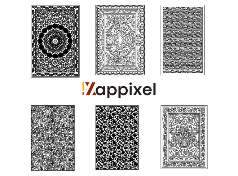 Carpets Cad blocks - zappixel