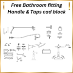 Free Hand Dryer CAD Block - zappixel